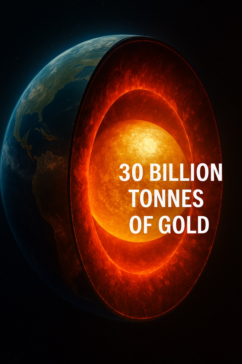 Earth's Core Contains 99.999% of All Gold On The Planet - Scientists ...