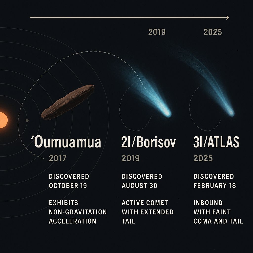 3I/ATLAS Anti-Solar Tail Discovery September 2025