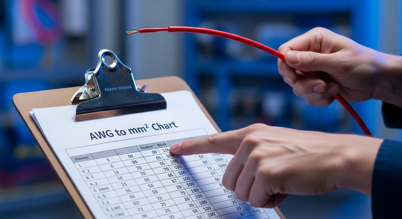 AWG to mm2 Chart Calculator: Complete Wire Gauge Conversion Guide 2025