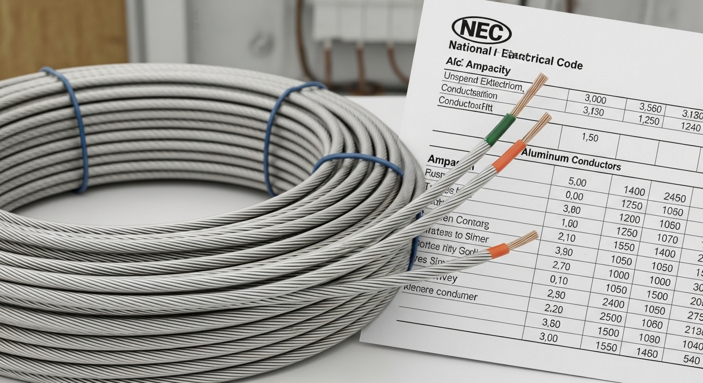 Ground Wire Size Chart NEC 2025: Complete Grounding Guide