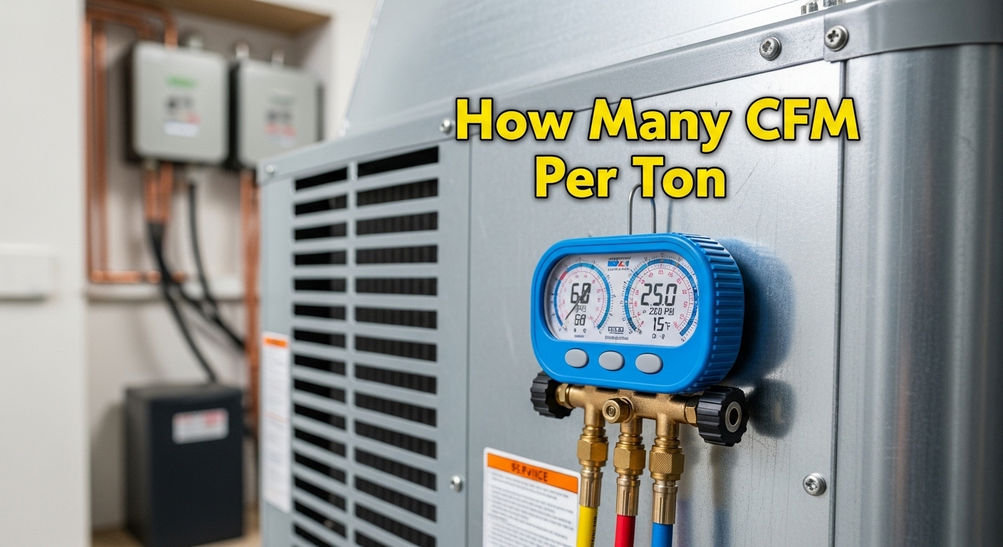 How Many CFM Per Ton 2025: Complete HVAC Airflow Guide