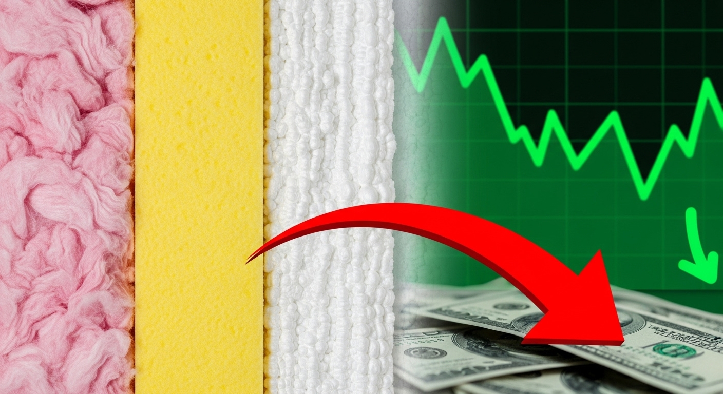 Insulation R-Value Chart Per Inch 2025: Complete Material Guide