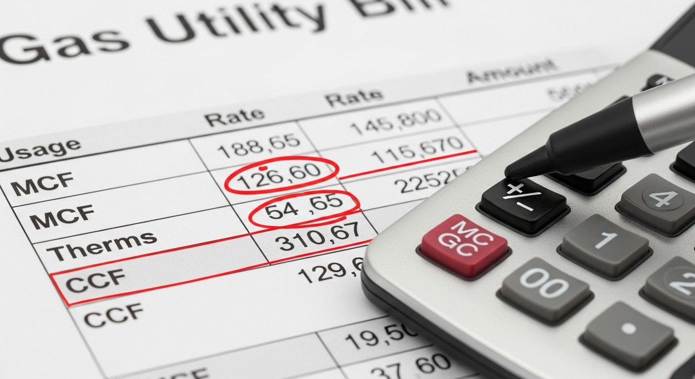 MCF to Therms Conversion Guide 2025: Complete Natural Gas Unit Reference