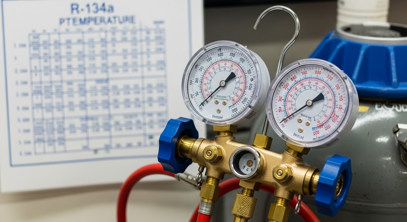 R-134a PT Chart Pressure Temperature Chart 2025: Complete Guide