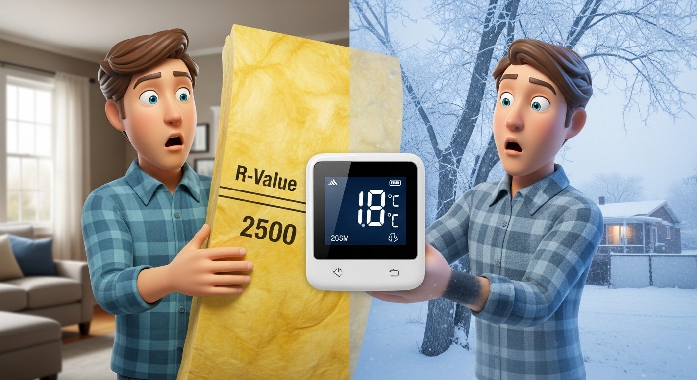 Insulation R-Value Chart Per Inch 2025: Complete Material Guide