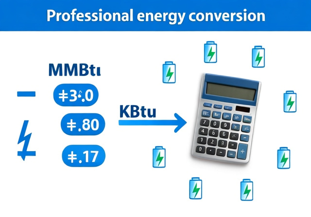 MMBtu to kBtu Conversion 2025: Complete Guide with Examples