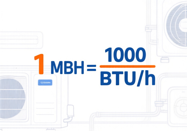 MBH to BTU/hr Conversion Guide 2026: Complete HVAC Reference