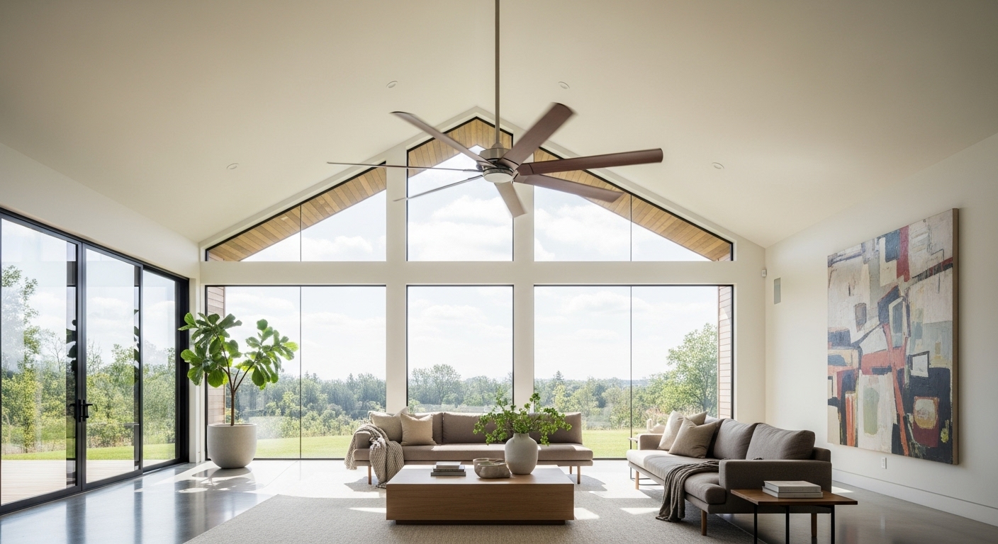 Best Ceiling Fans for Large Rooms: Reviews & Comparisons